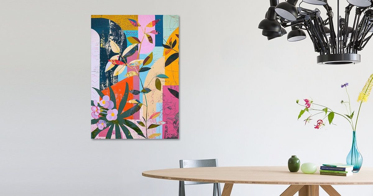 Planten van De Mooiste Kunst op canvas, behang en meer